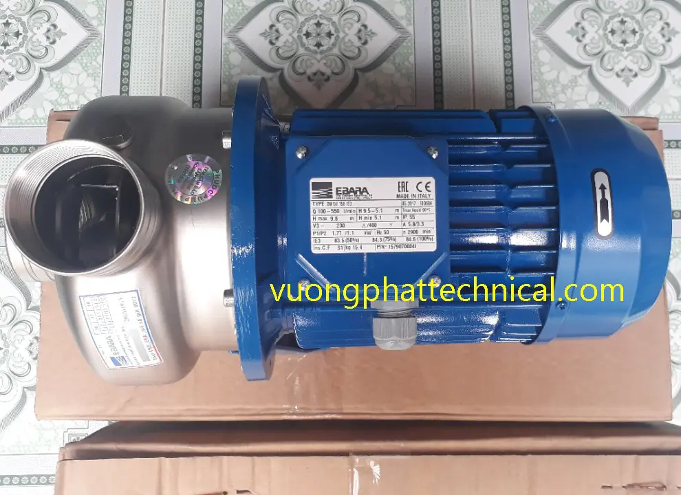 Bơm Ly Tâm Trục Ngang Ebara DWO 300 - NHÀ PHÂN PHỐI