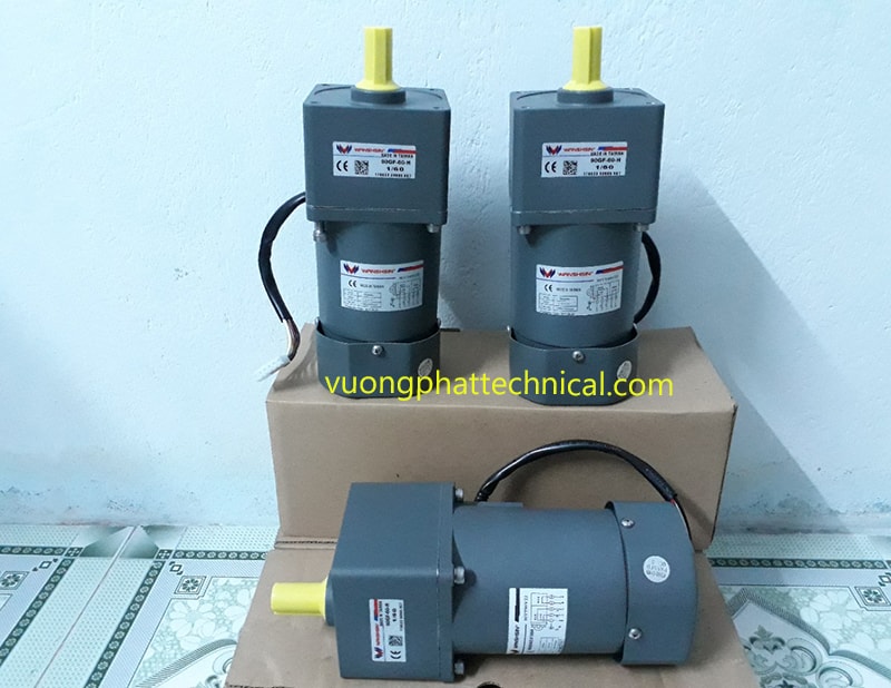 Motor Giảm Tốc Mini Wanshsin 90W -Vương Phát Nhà Nhập Khẩu