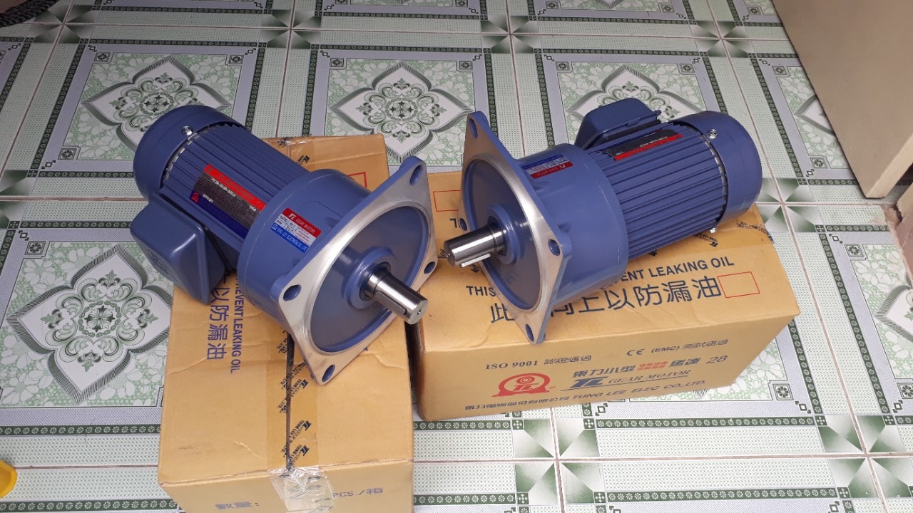 Motor Giảm Tốc Mặt Bích Tunglee 0.2KW 1/4HP - Vương Phát