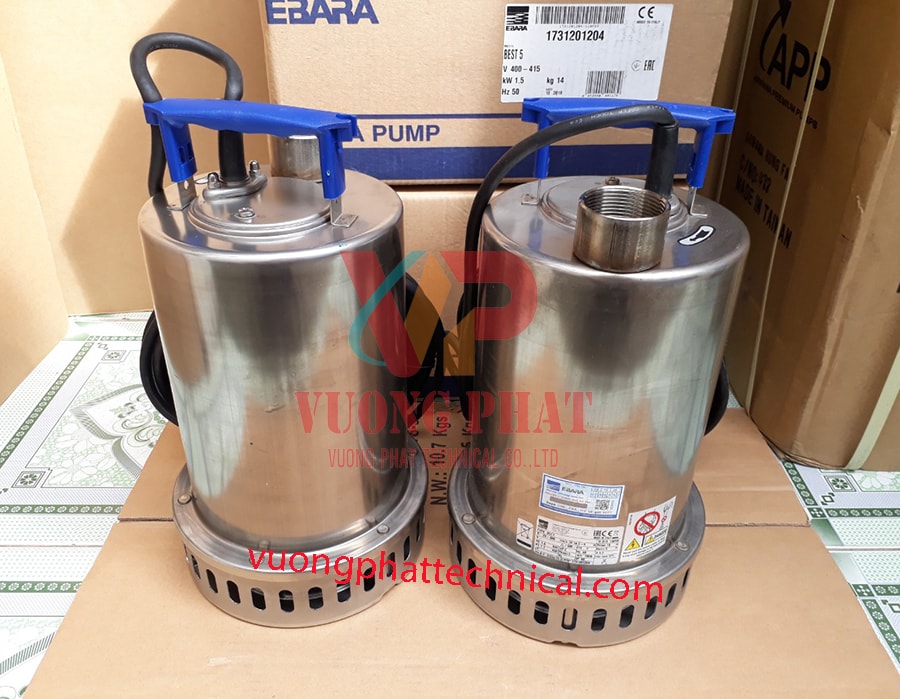 Máy Bơm Chìm Nước Thải Ebara BEST 4 - NHÀ PHÂN PHỐI