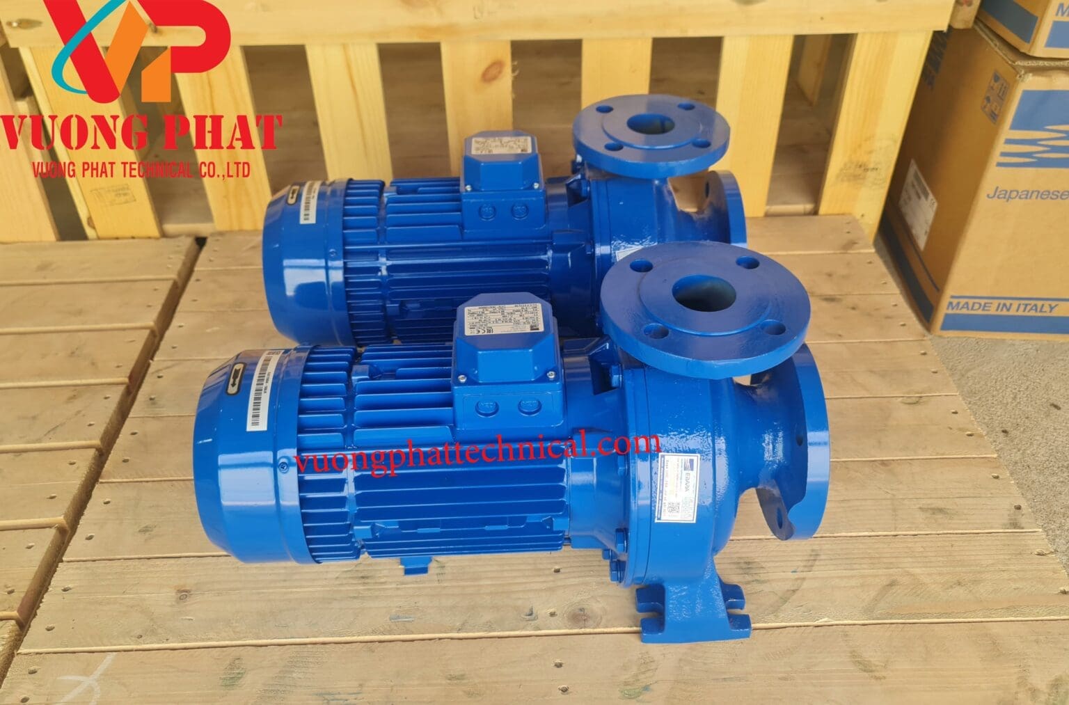 Bơm Ly Tâm Ebara 3D 50-160/7.5 10HP - VƯƠNG PHÁT PUMP
