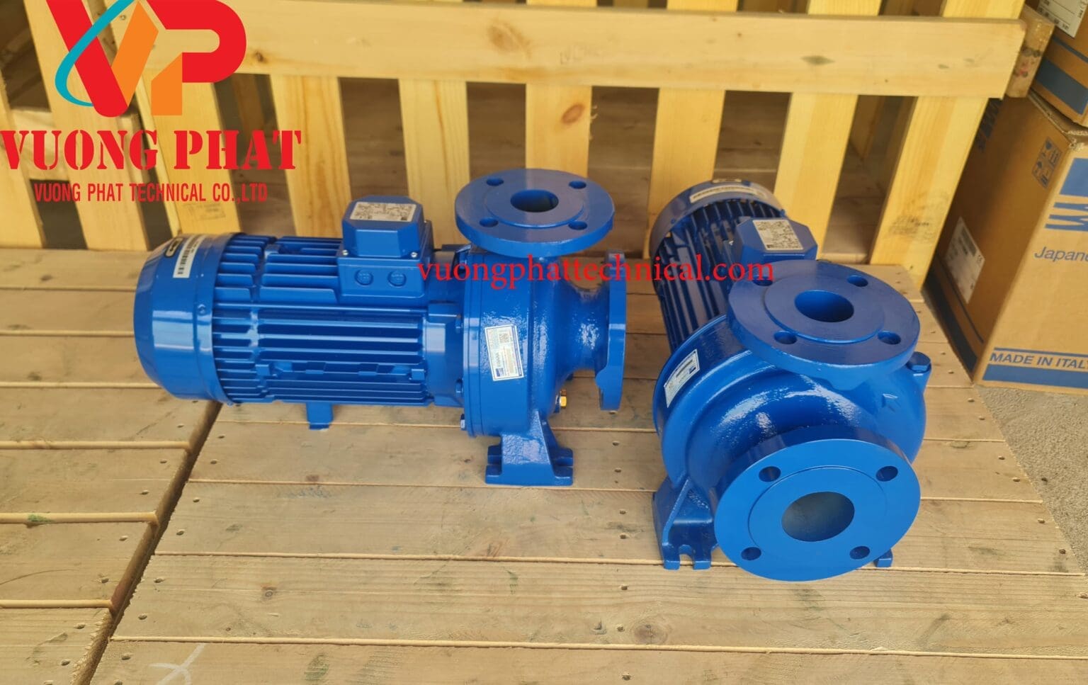 Bơm Trục Ngang Ebara 3D 32-160/2.2 3HP - Nhập Chính Hãng