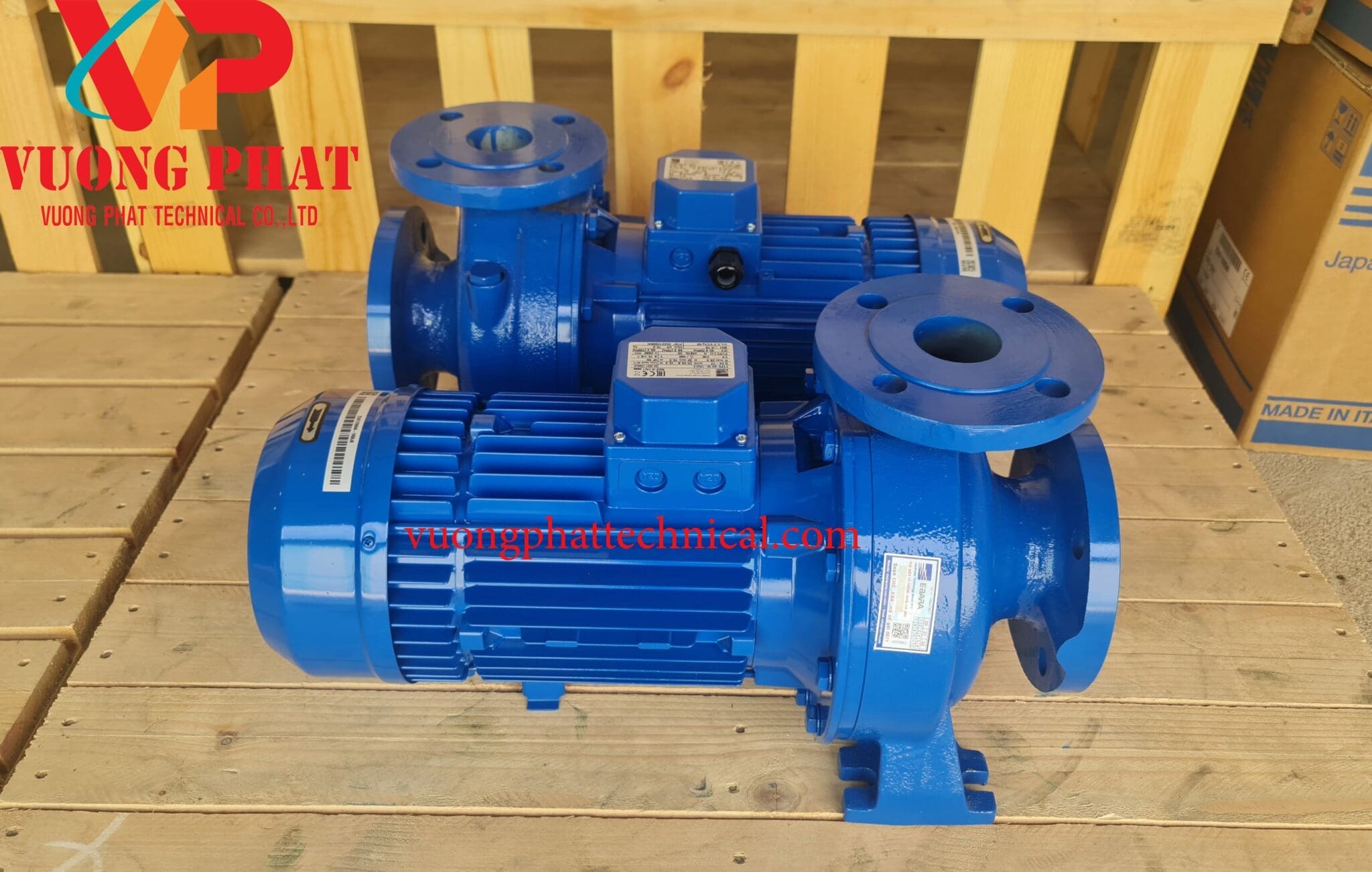 Bơm Trục Ngang Ebara 3D 40-200/7.5 10HP - Chính Hãng