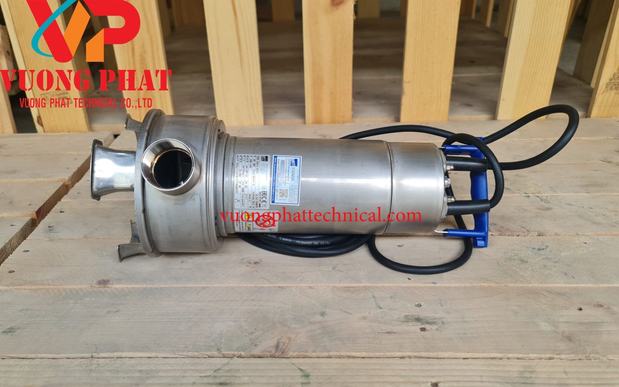 Máy Bơm Chìm Ebara RIGHT 100 1HP - VƯƠNG PHÁT PUMP